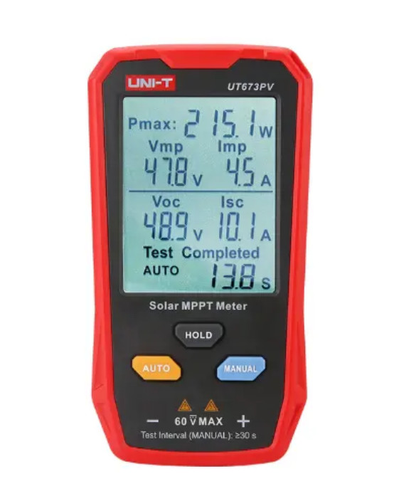 Schnelle Lieferung UNI-T UT673PV Solar-MPPT-Meter